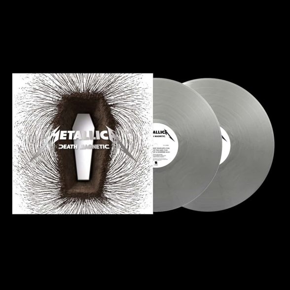 Metallica: Death Magnetic (Limited Edition - Magnetic Silver Vinyl ...