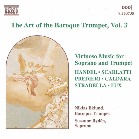 Susanne Rydén: Baroque Trumpet (The Art Of The), Vol. 3 - CD | Opus3a