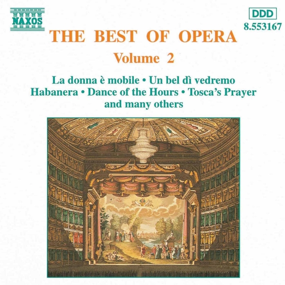 Best Of Opera, Vol. 2 - CD | Opus3a