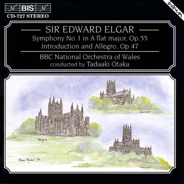 BBC National Orchestra of Wales, Tadaaki Otaka: Elgar: Symphony No.1 - CD | Opus3a
