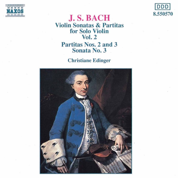 Bach, J.S.: Violin Sonatas and Partitas, Vol. 2 - CD | Opus3a