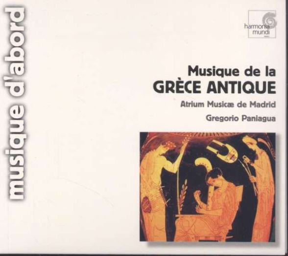 Atrium Musicae de Madrid, Gregorio Paniagua: Ancient Greek Music - CD ...