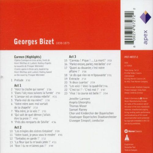 Jennifer Larmore, Thomas Moser, Angela Gheorghiu, Samuel Ramey ...