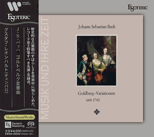 Gustav Leonhardt: Bach: Goldberg Variationen - SACD | Opus3a