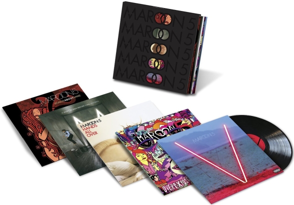 Maroon 5: The Studio Albums (5 LP Box Set) - Plak | Opus3a